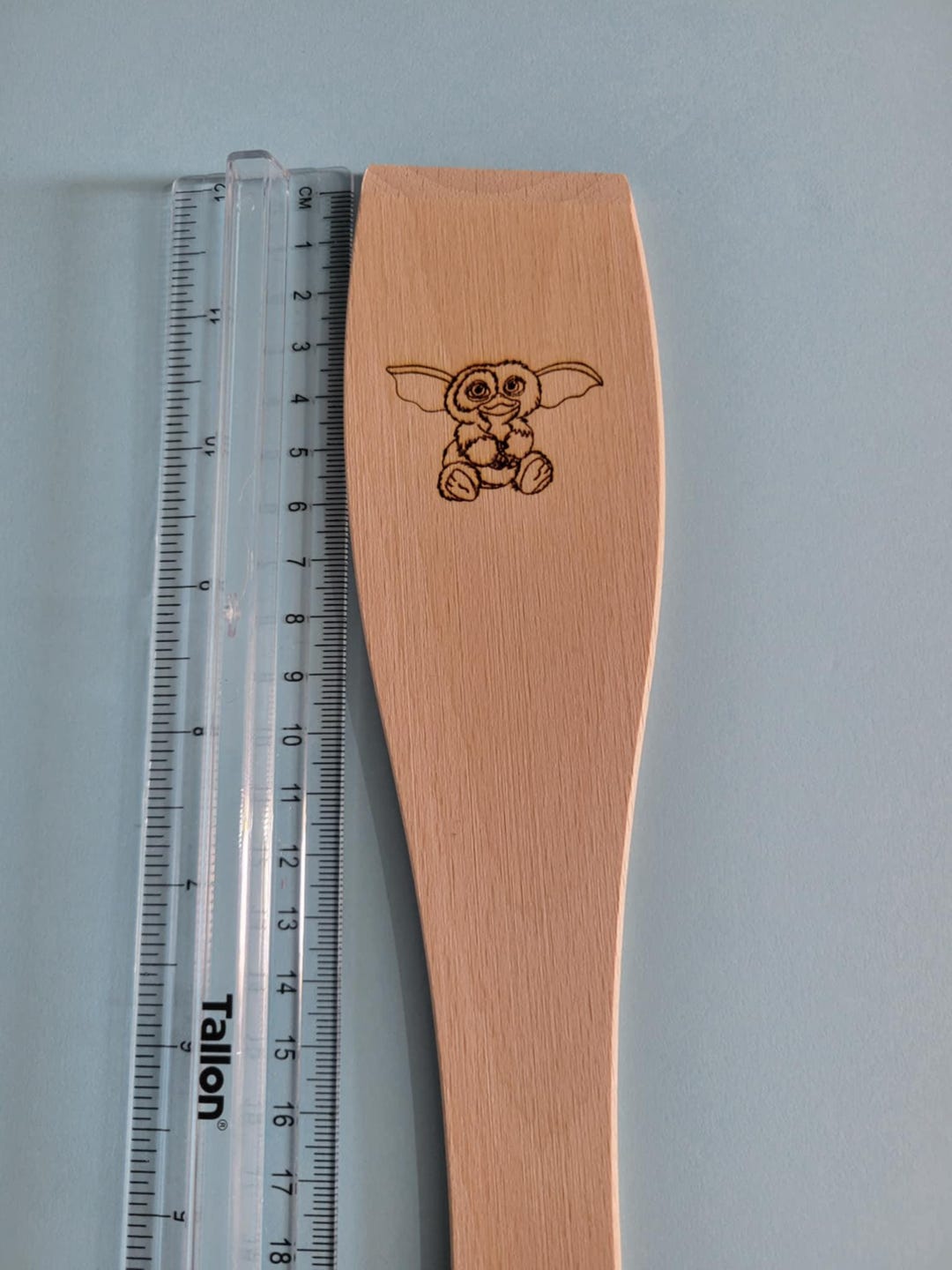 Laser Engraved Wooden Spatula - Gremlins Gizmo Themed - Etsy