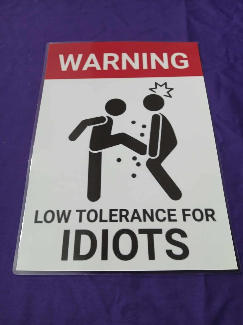 Funny and Rude A4 Poster - Etsy
