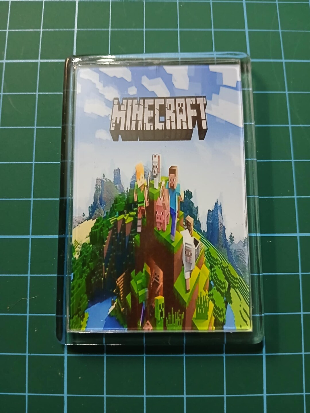 Retro Gaming Themed Minecraft Fridge Magnet - Etsy