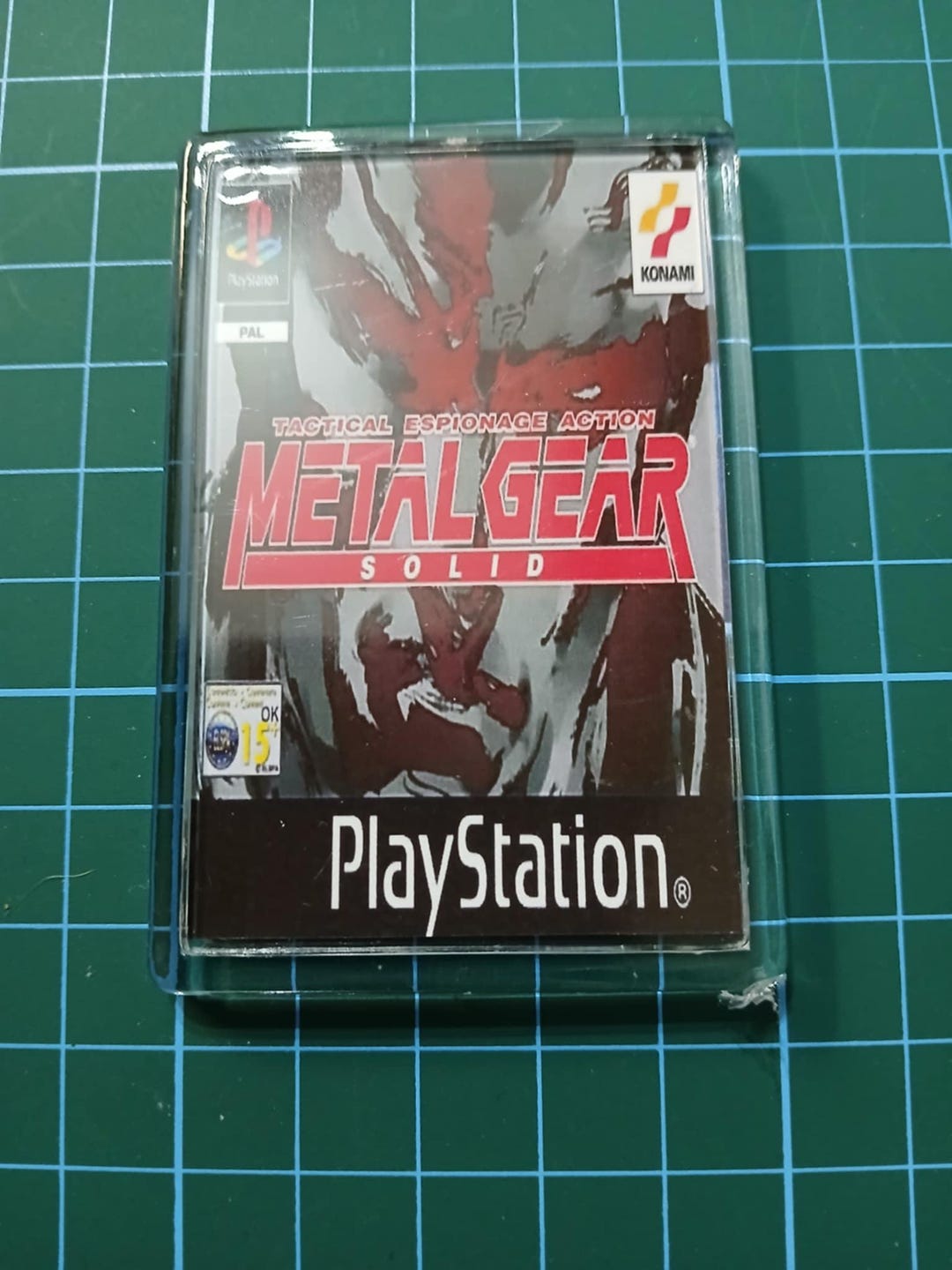 Retro Gaming Themed Fridge Magnet - Metal Gear Solid - Etsy