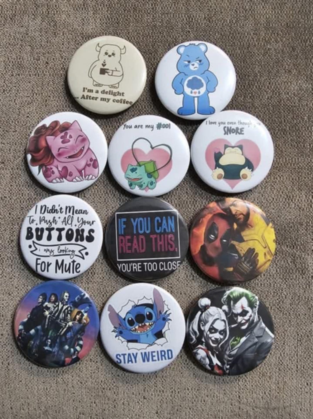 Custom Made Badges for Any Event! 58mm Size! - Etsy