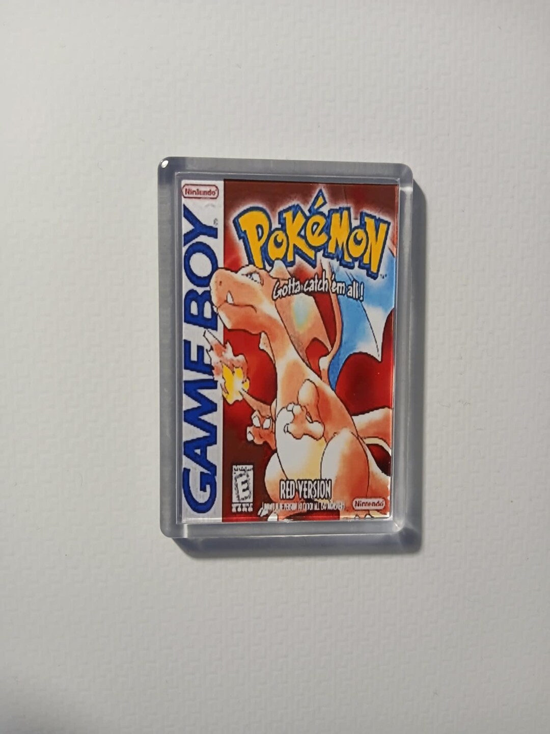 Retro Gaming Themed Fridge Magnet Pokemon Red - Etsy