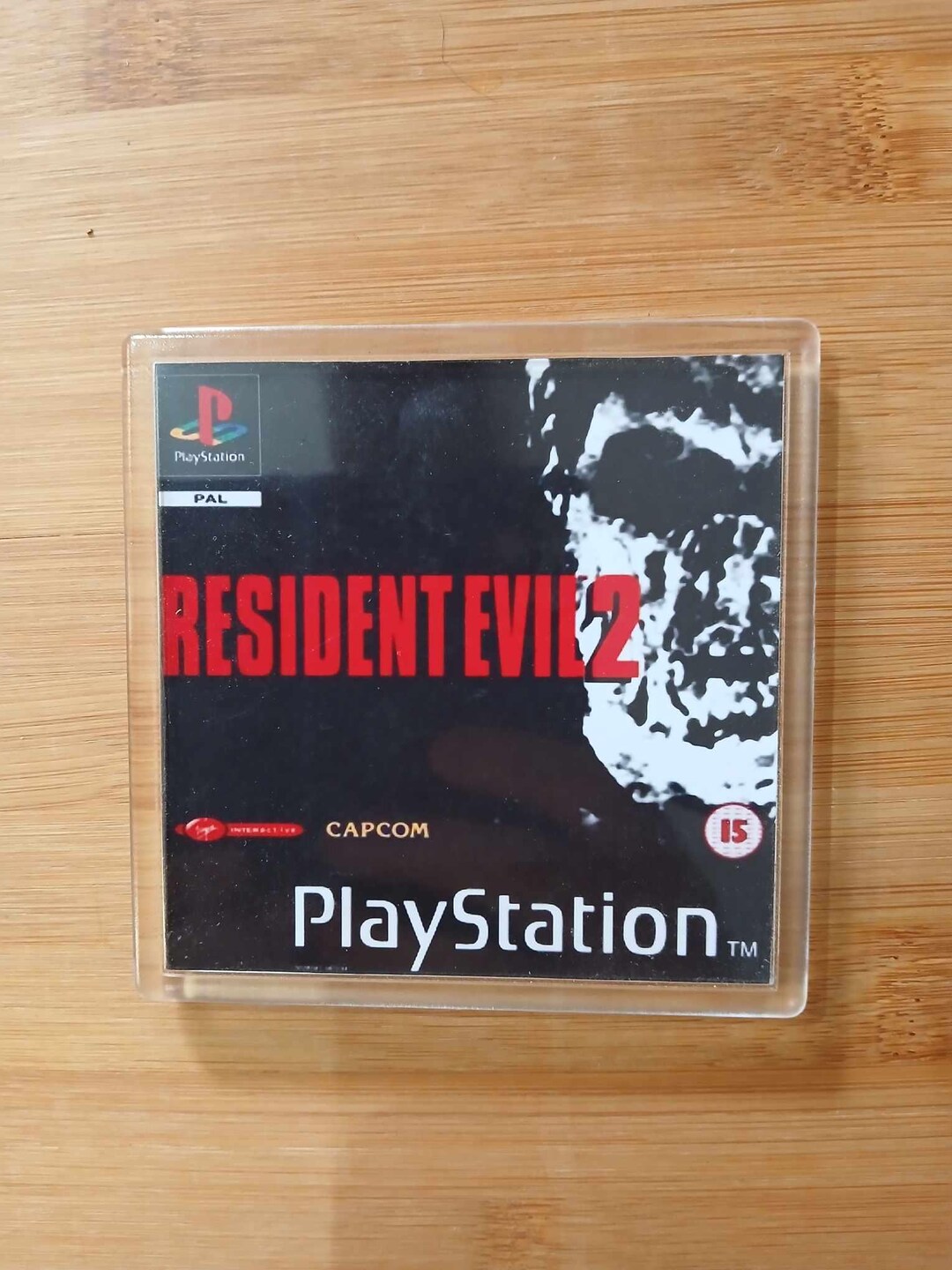 Retro Gaming Coaster - Resident Evil 2 Theme - Etsy
