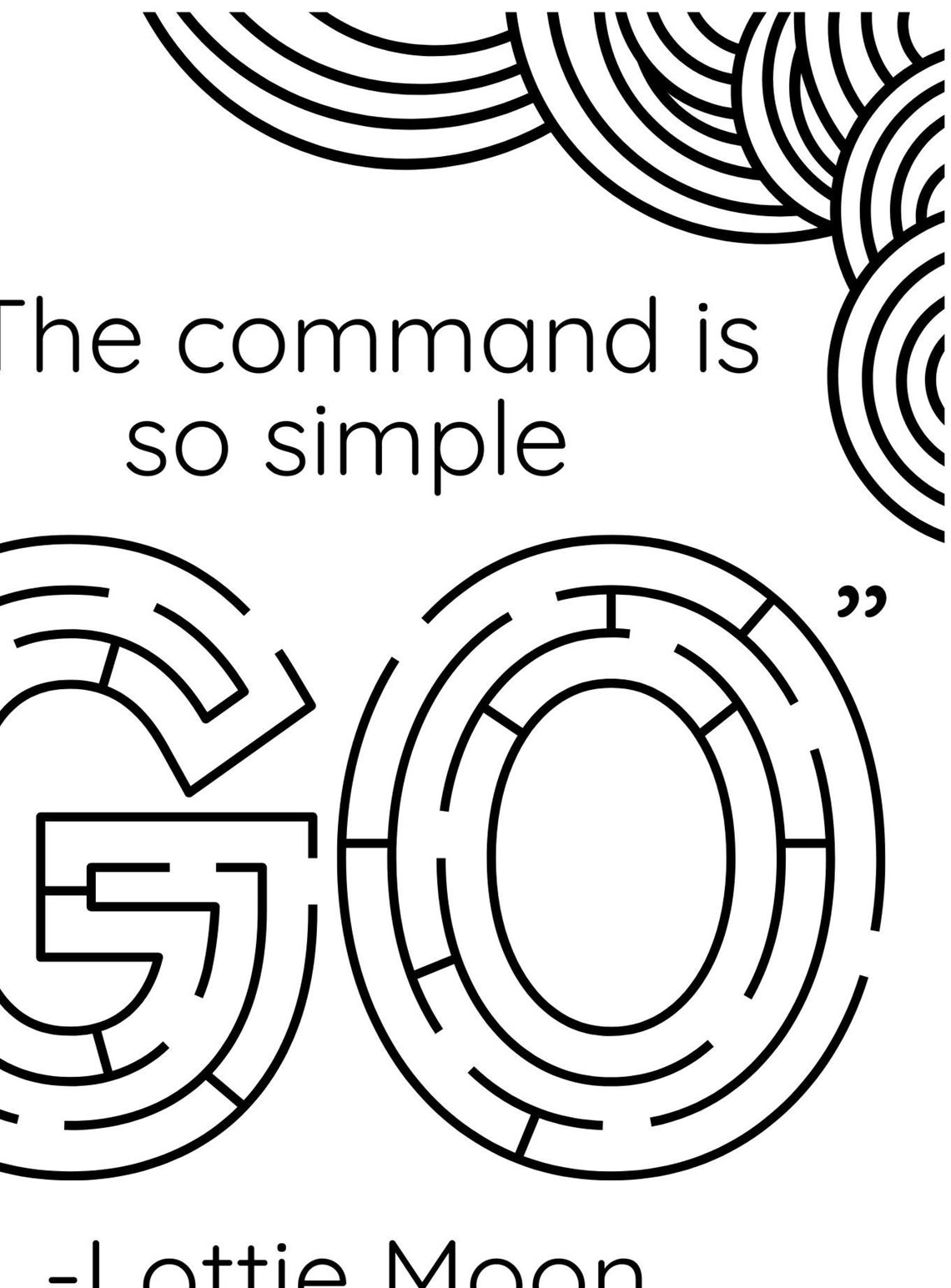 Lottie Moon Activity Sheet Bundle – Maze, Search, Language Learning ...