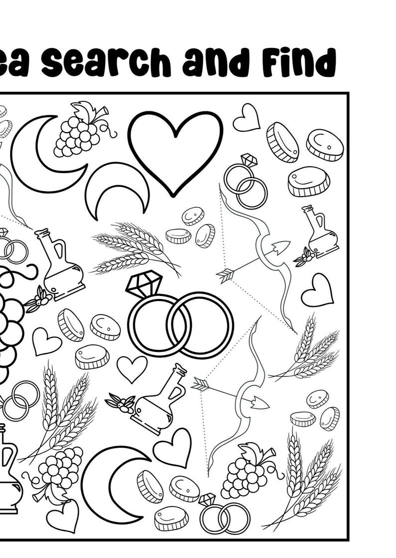 Hosea Search and Find Worksheet - Bible Study, Minor Prophet, Digital ...