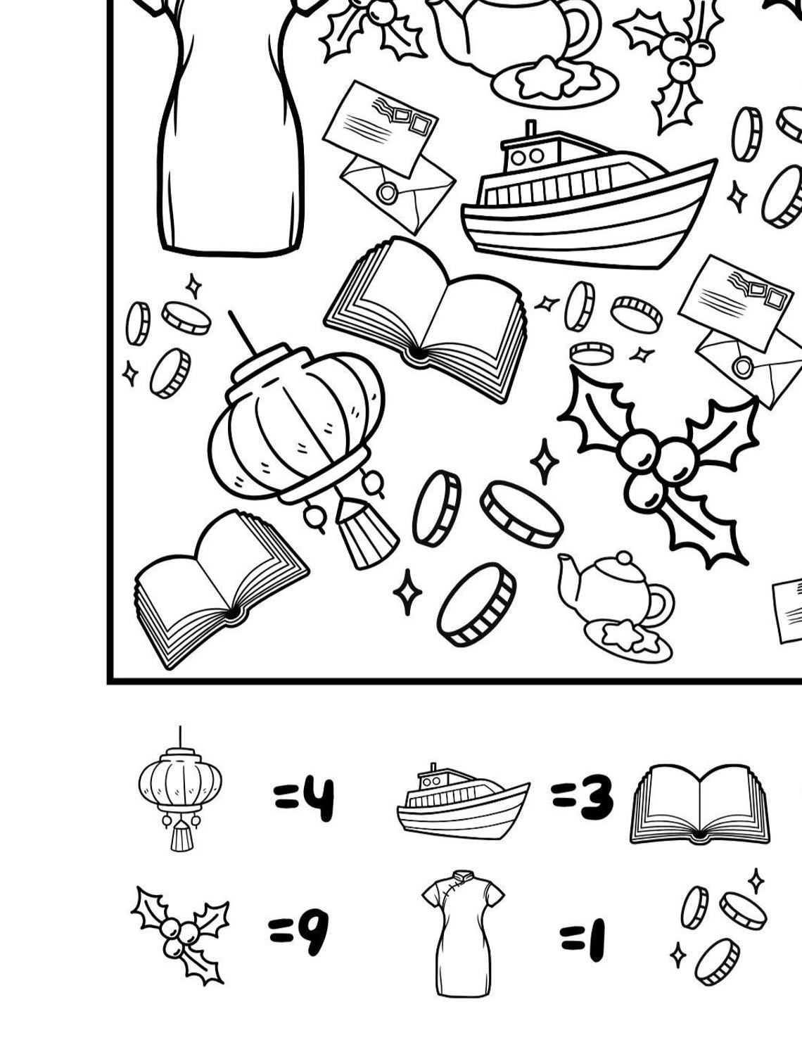 Lottie Moon Search and Find Activity Sheet One Page Digital Download ...