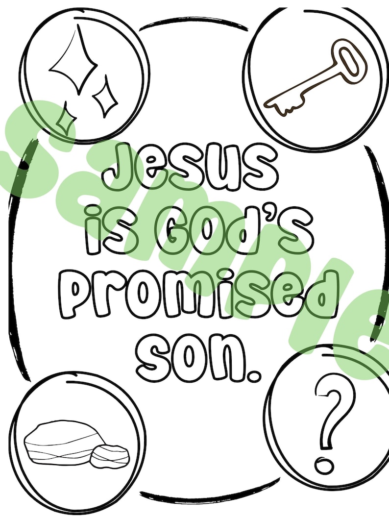 Illumination Station Inspired Coloring Pages for Bible Study Lessons 5 ...