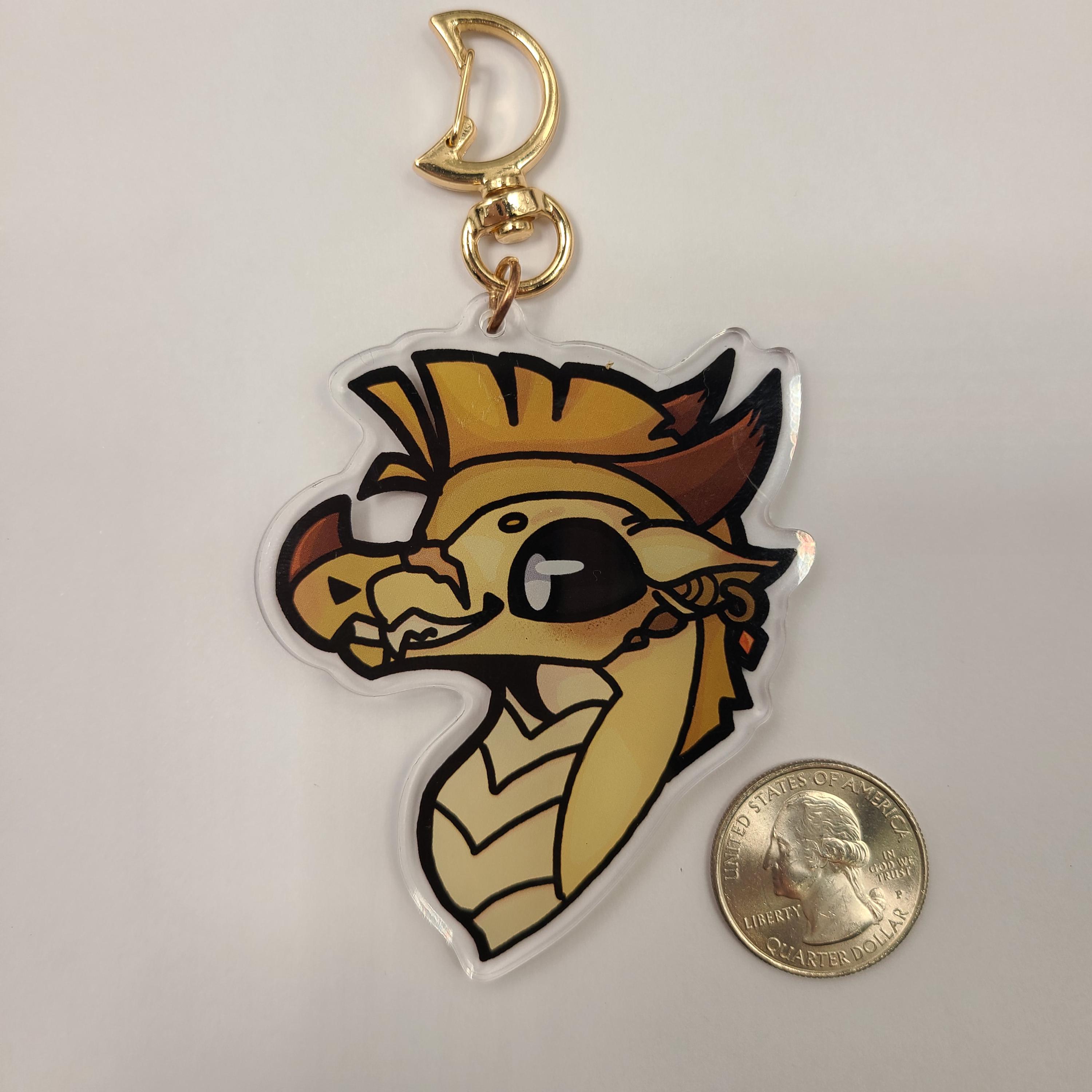 Wings of Fire Qibli Keychain/jade Winglet Keychain - Etsy