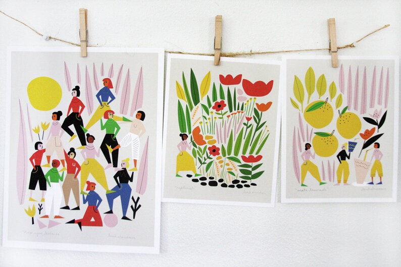 Replenish Print - Etsy