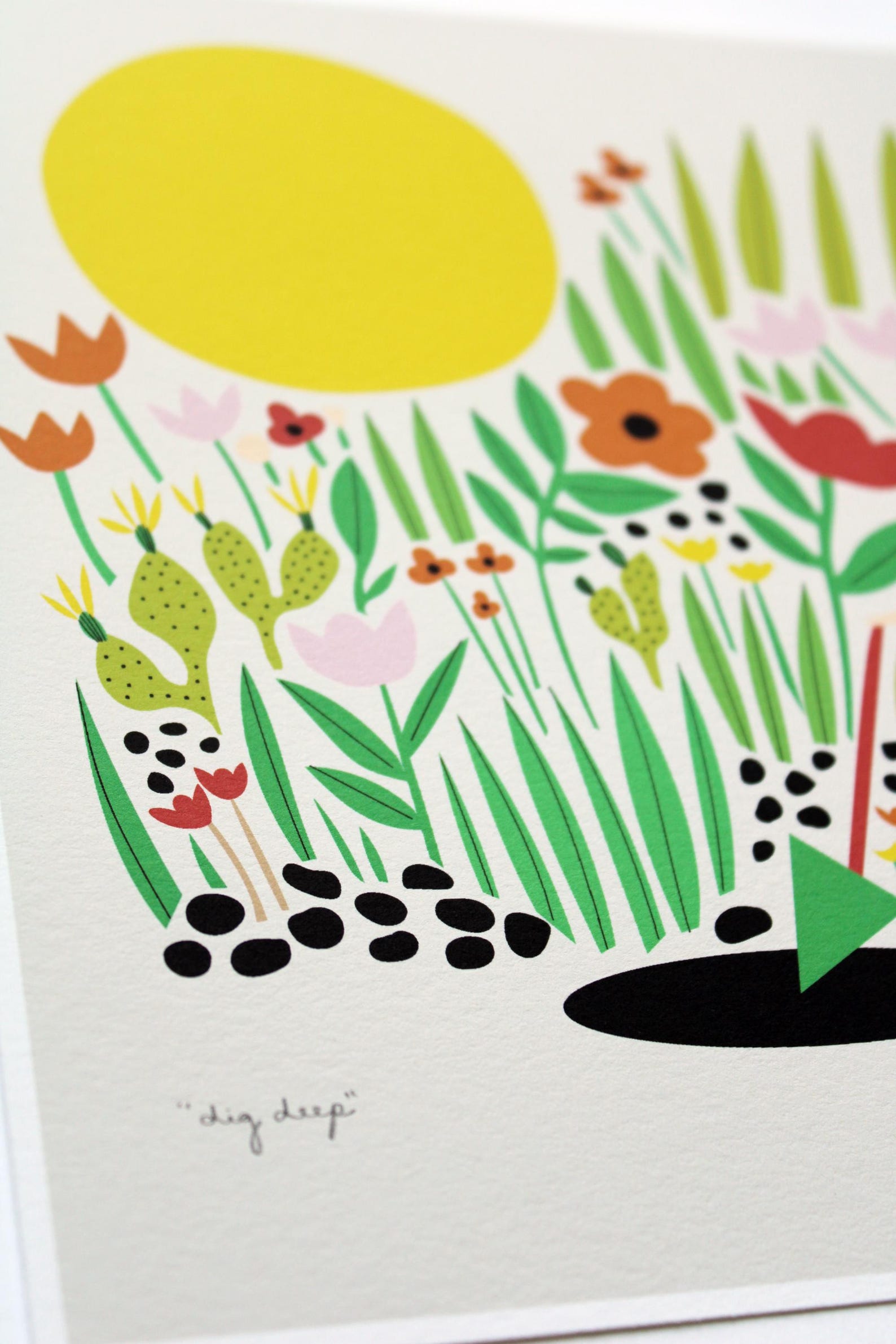 Dig Deep Print - Etsy