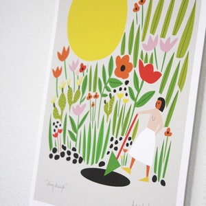 Dig Deep Print - Etsy