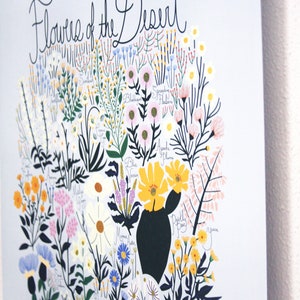 Flowers of the Desert Poster - Etsy