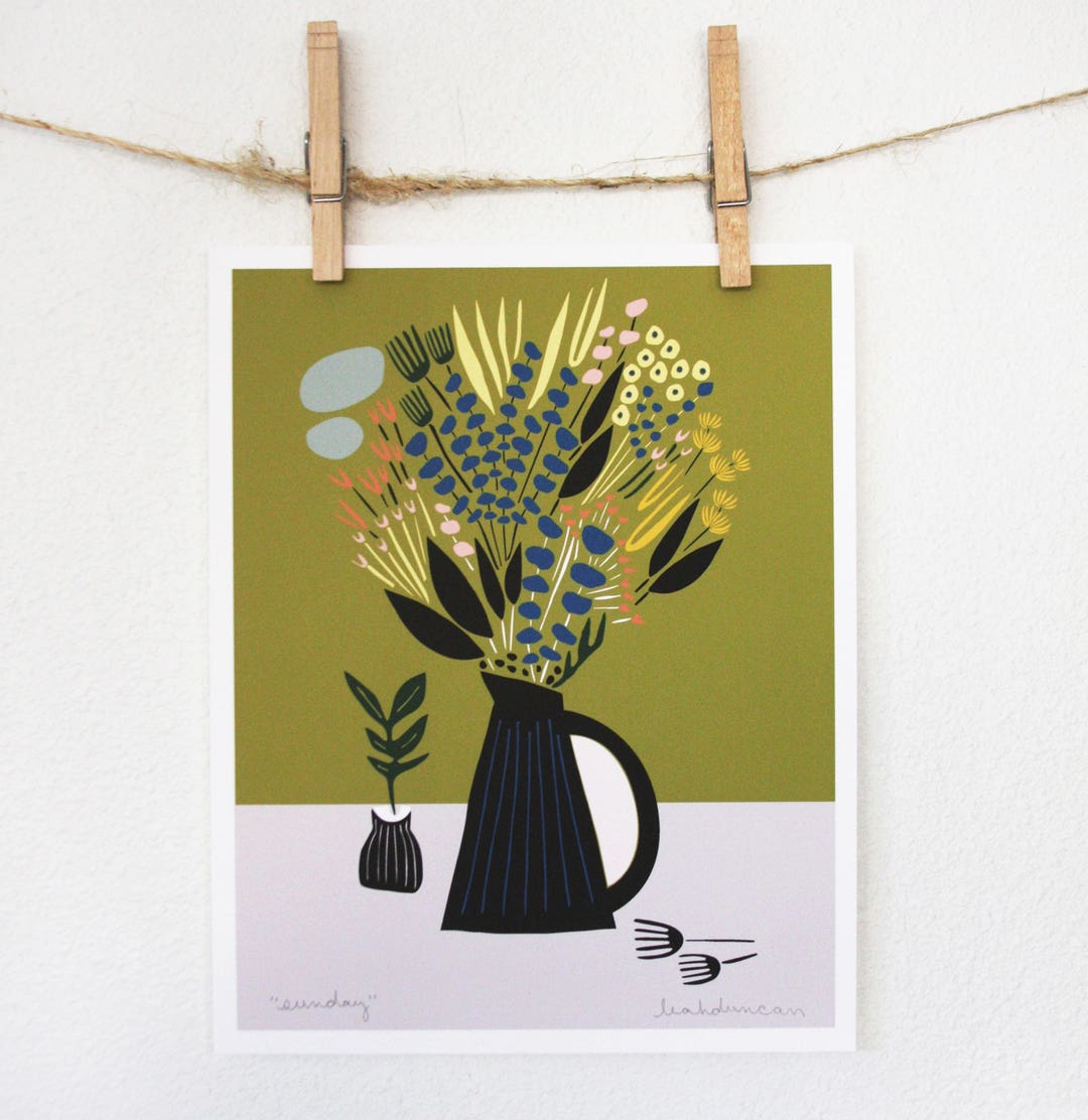 Sunday Still Life Print - Etsy