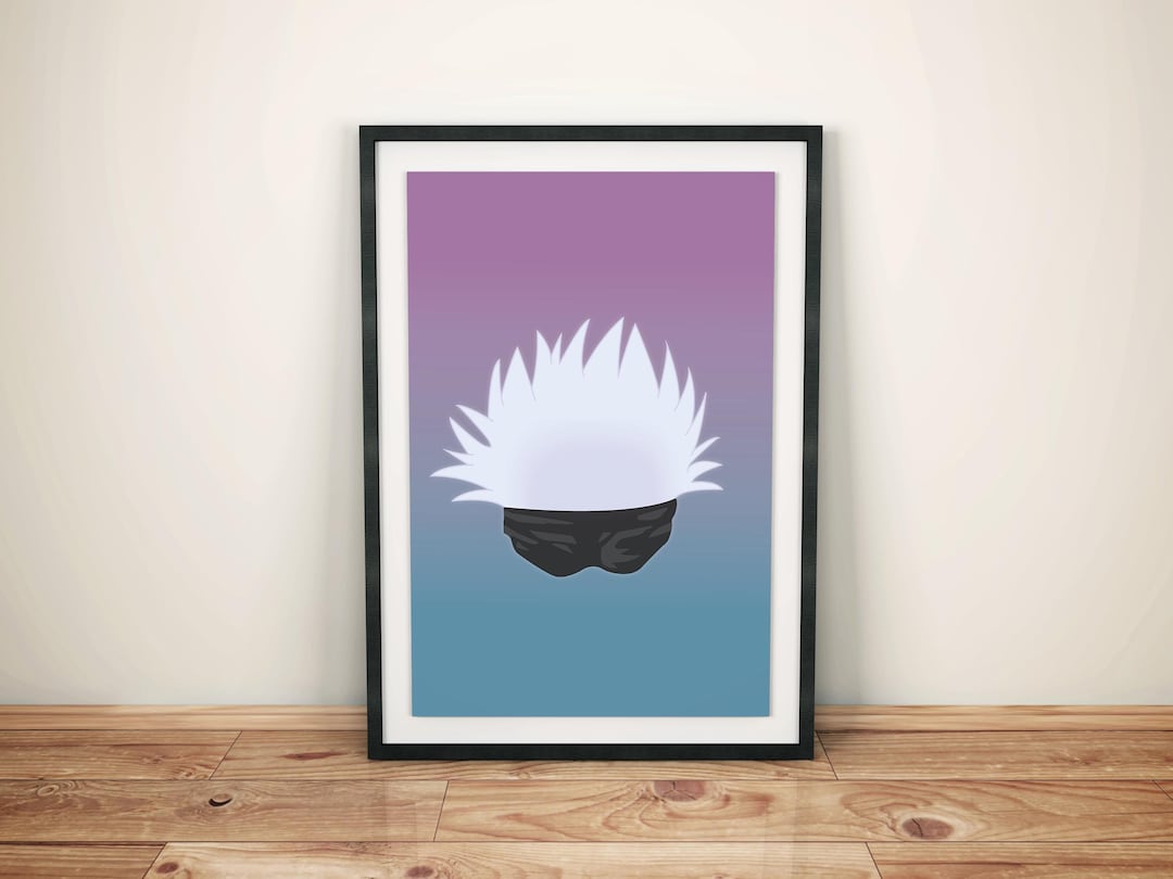 Satoru Gojo Gojo Satoru Jujutsu Kaisen Gojo Gojo Art Print Satoru Gojo ...