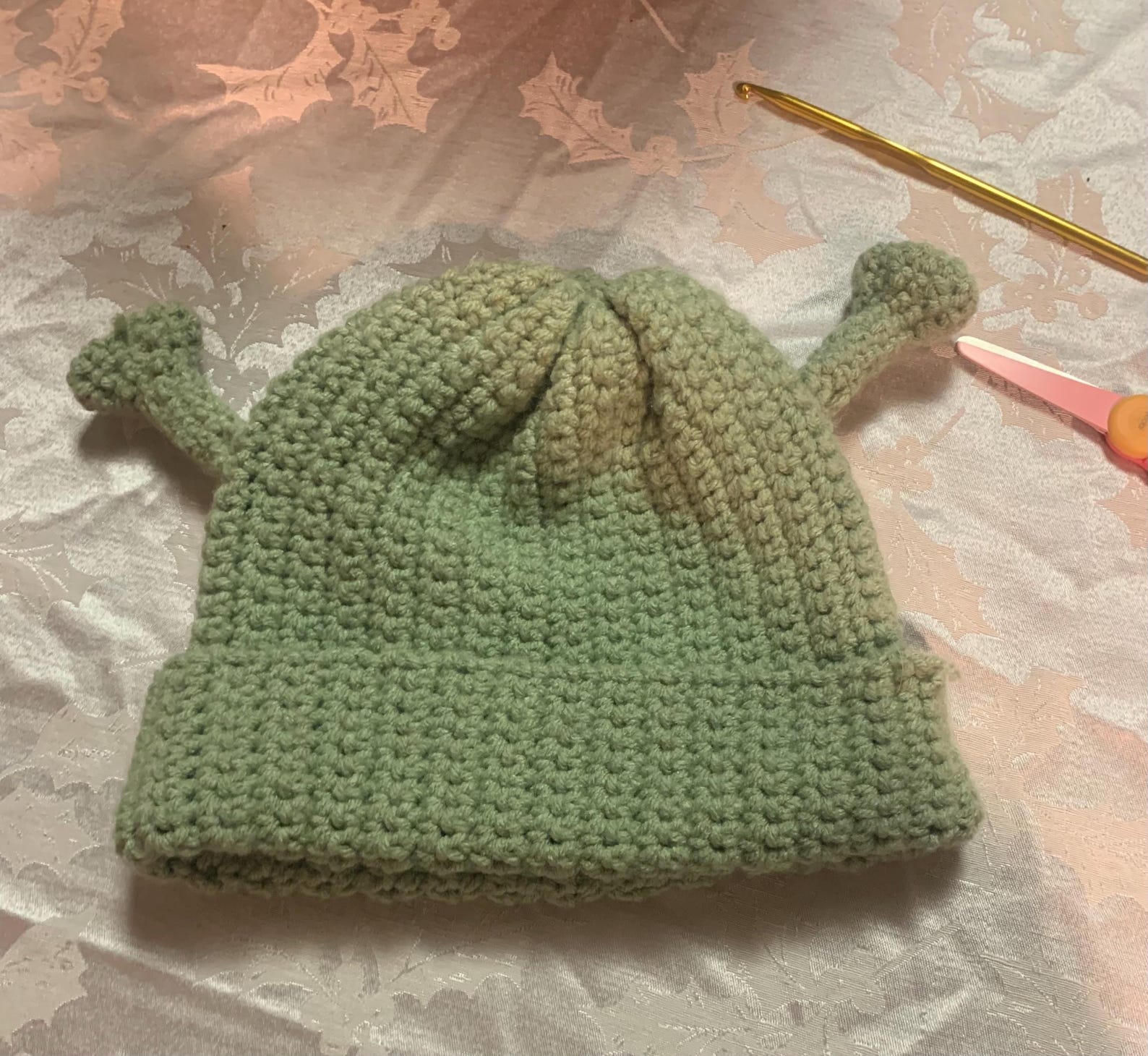Shrek Beanie - Etsy