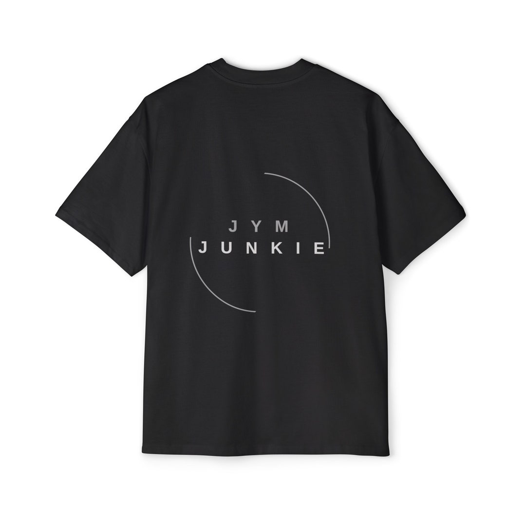 Men's Heavy Oversized Tee Jym Junkie - Etsy