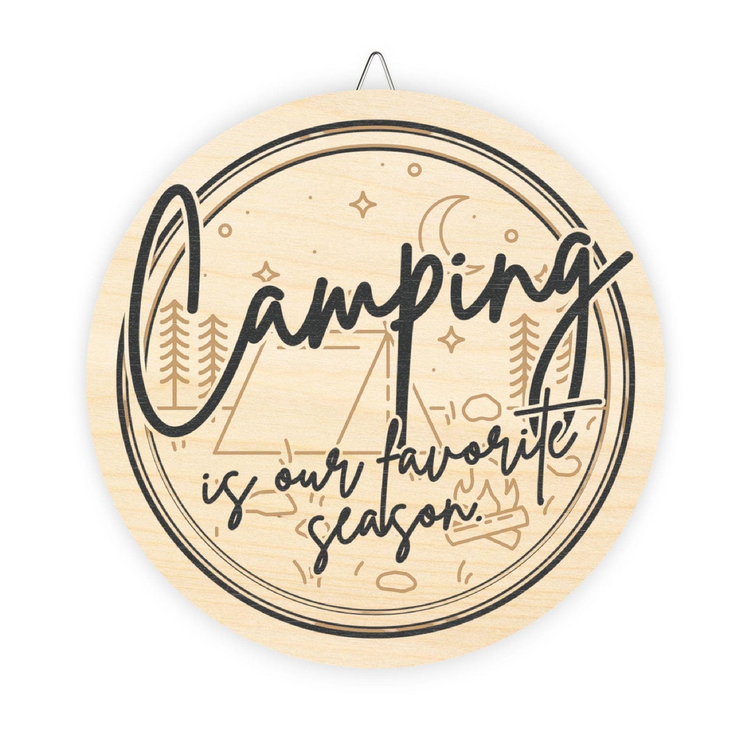 Wood Signs, Camping Wooden Sign, Campsite Decor, Camping Lover Gift ...