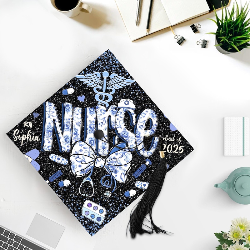 Nursing Graduation Cap - Etsy