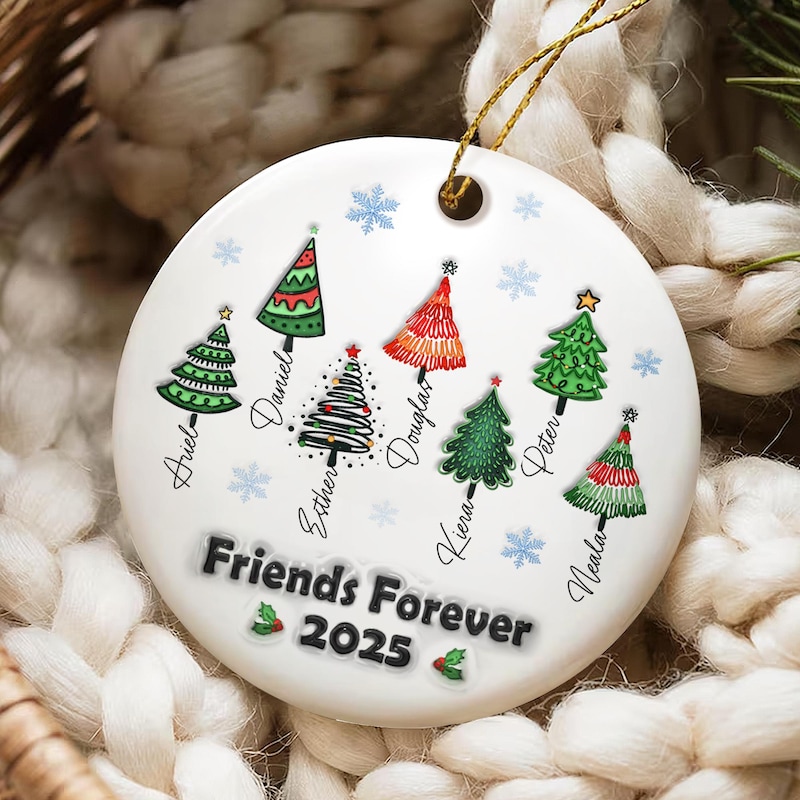 Ornaments Friends Forever - Etsy