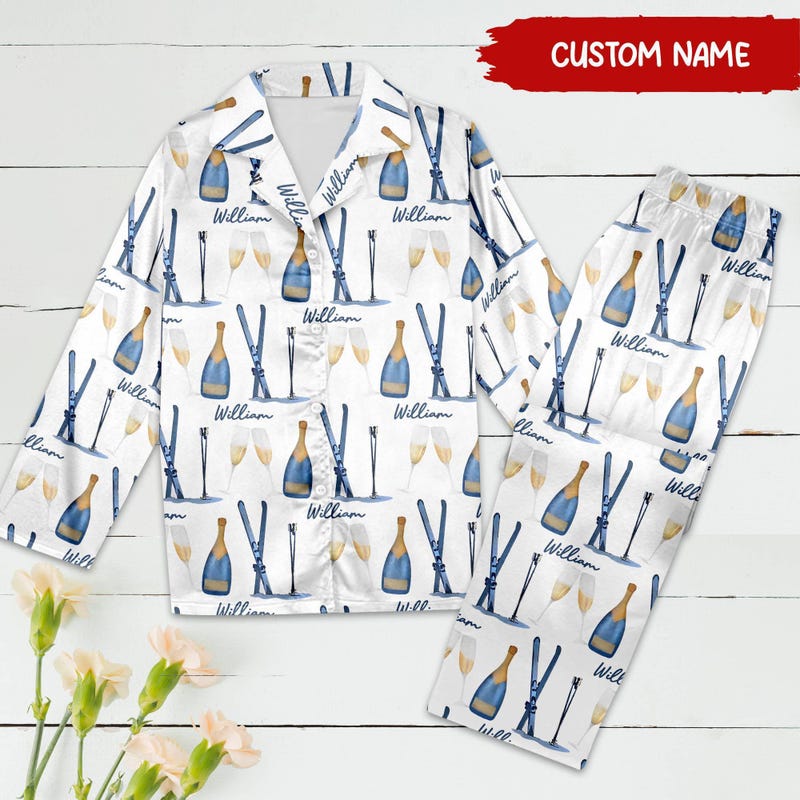 Ski Pajamas Set Women - Etsy