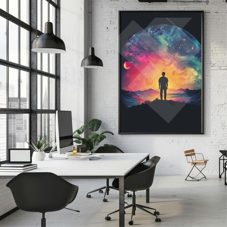 Journey to the Stars RECOVERY Wall Art Digital Product Download Addicts ...