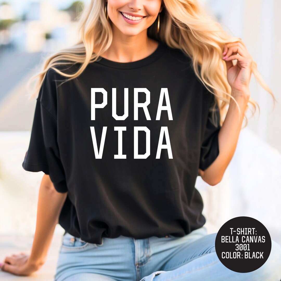 Minimalist Woman Shirt Pura Vida T-shirt Self-expression Tee Gift for ...