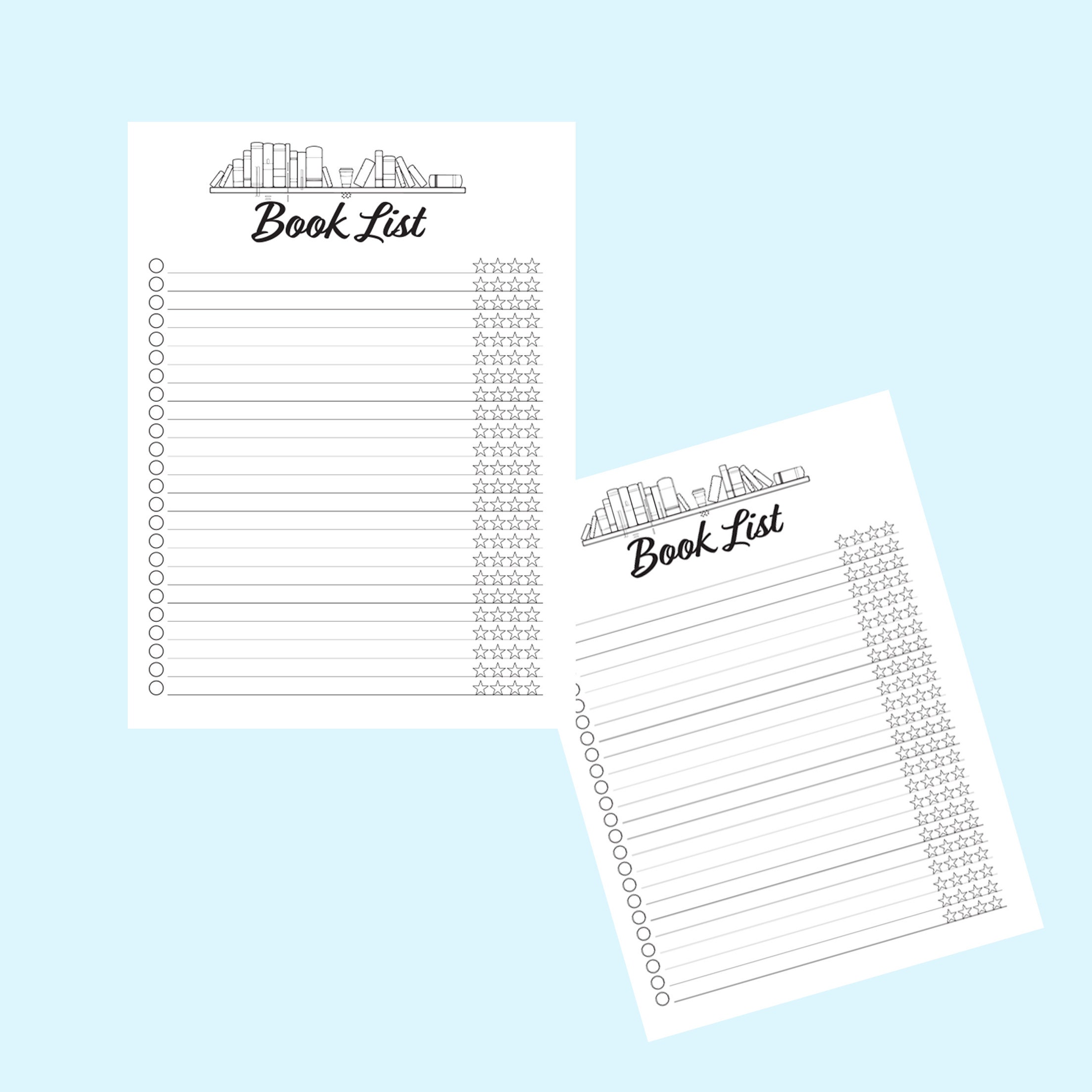 Reading Log Printable, Reading Tracker, Books to Read, Books I've Read ...