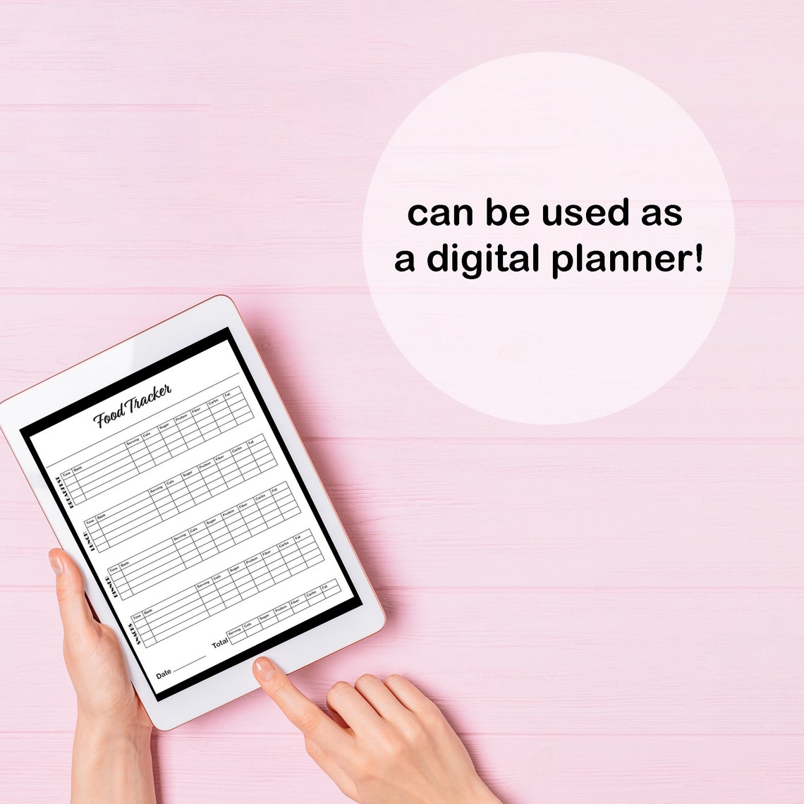 Printable Daily Routine Planner - Daily Nutrition Log With Calorie ...