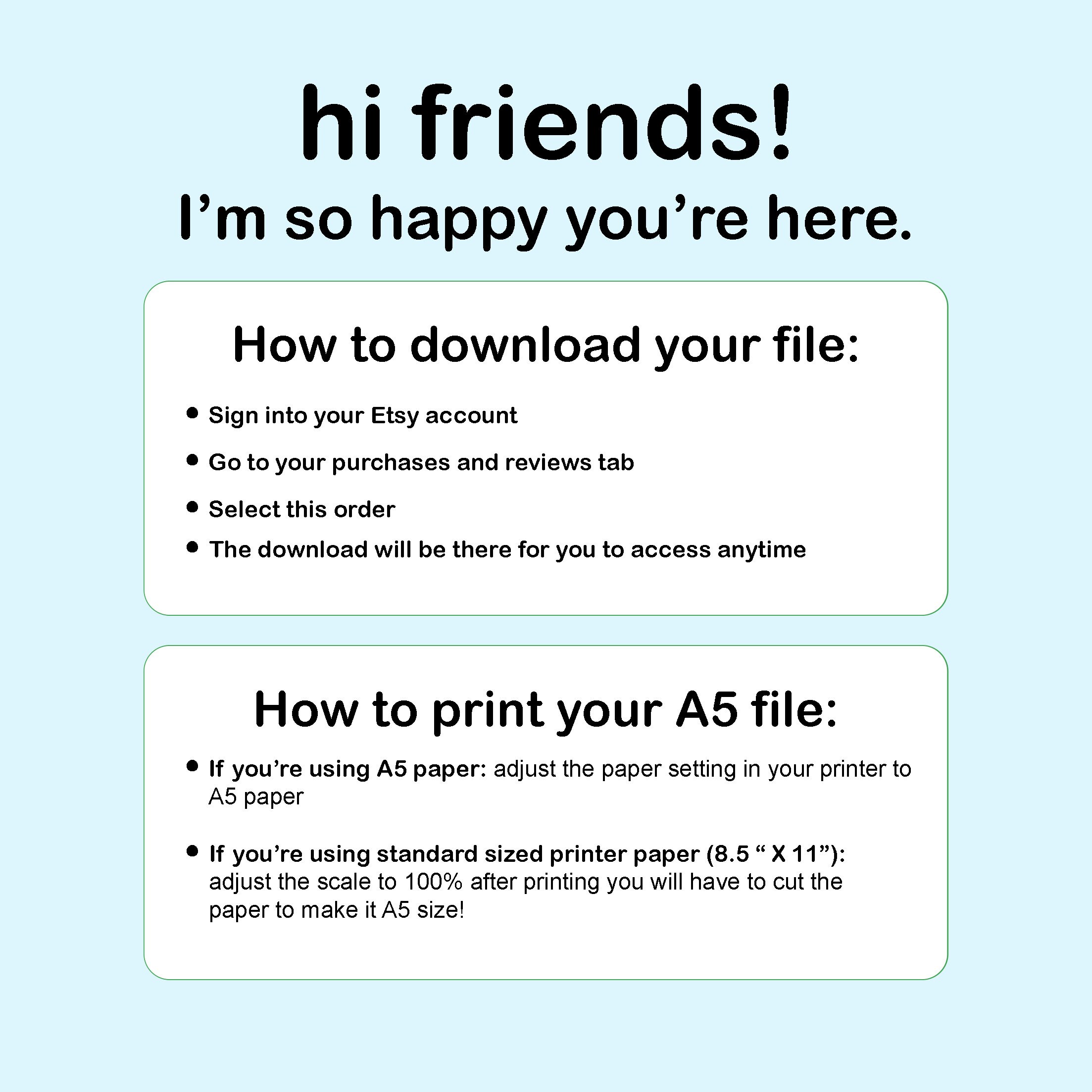 Printable Daily Routine Planner in Pdf Format – Digital Download Daily ...