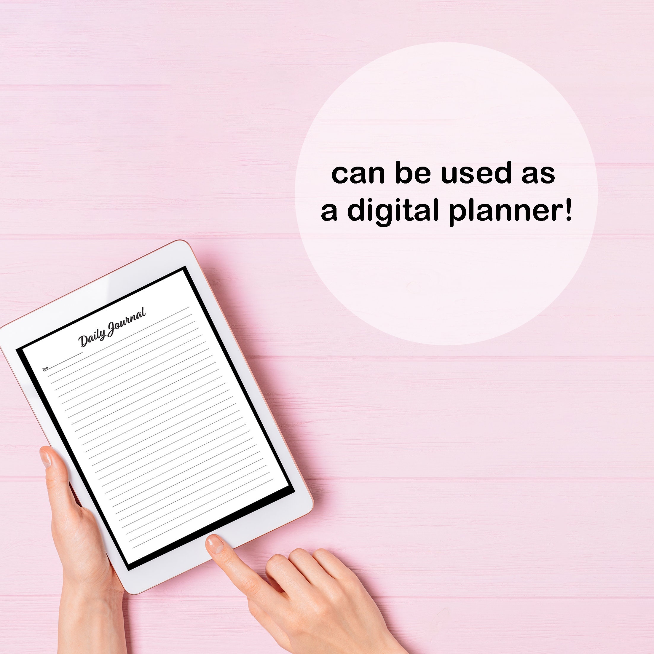 Printable Daily Routine Planner in Pdf Format – Digital Download Daily ...