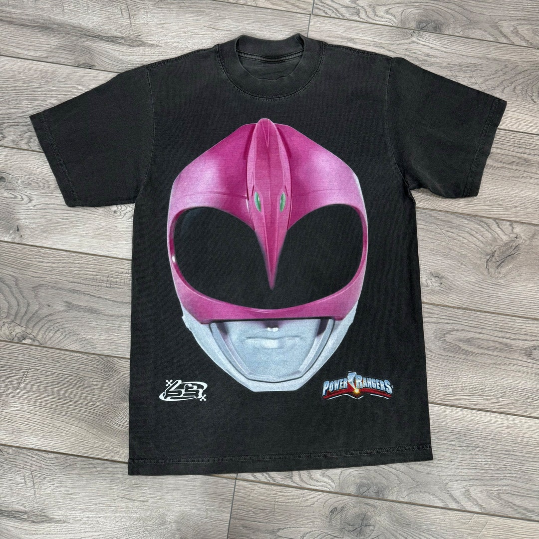 Power Rangers Pink Ranger Merch Vintage Graphic Tee Shirt Album Unisex ...