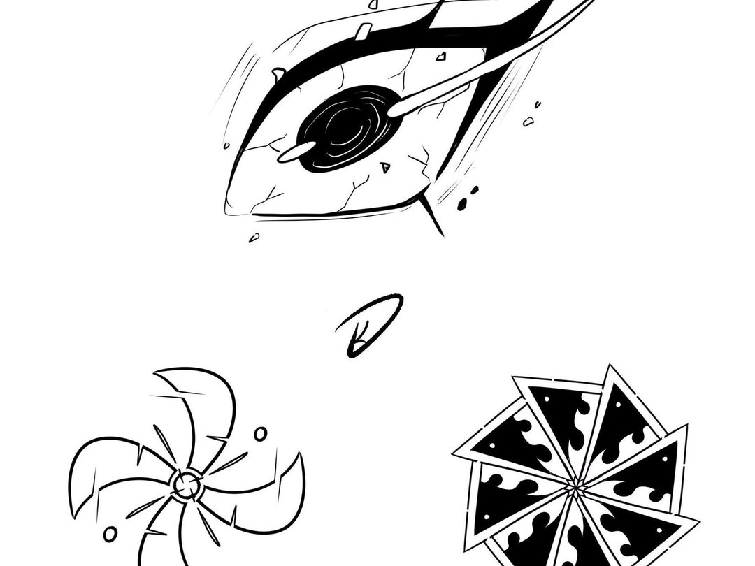 Sanemi Wind Hashira SVG, Digital Download SVG, Tattoo Design, Custom ...