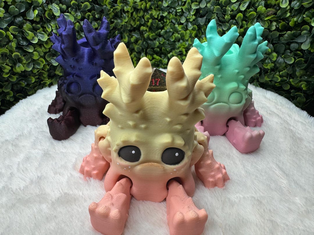 Articulated Dice Buddy Warden Dice Buddy DND Dice Holder 3D Printed ...