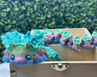 Kosha 3D Printed Axolotl Dragon - Etsy