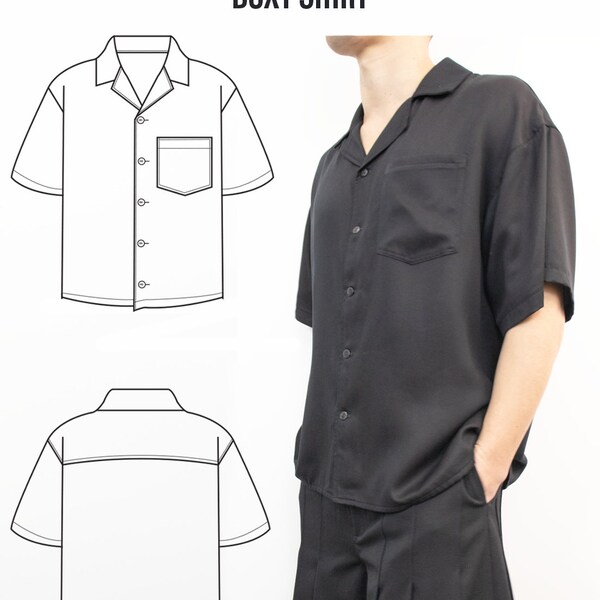 Boxy Top Pattern - Etsy