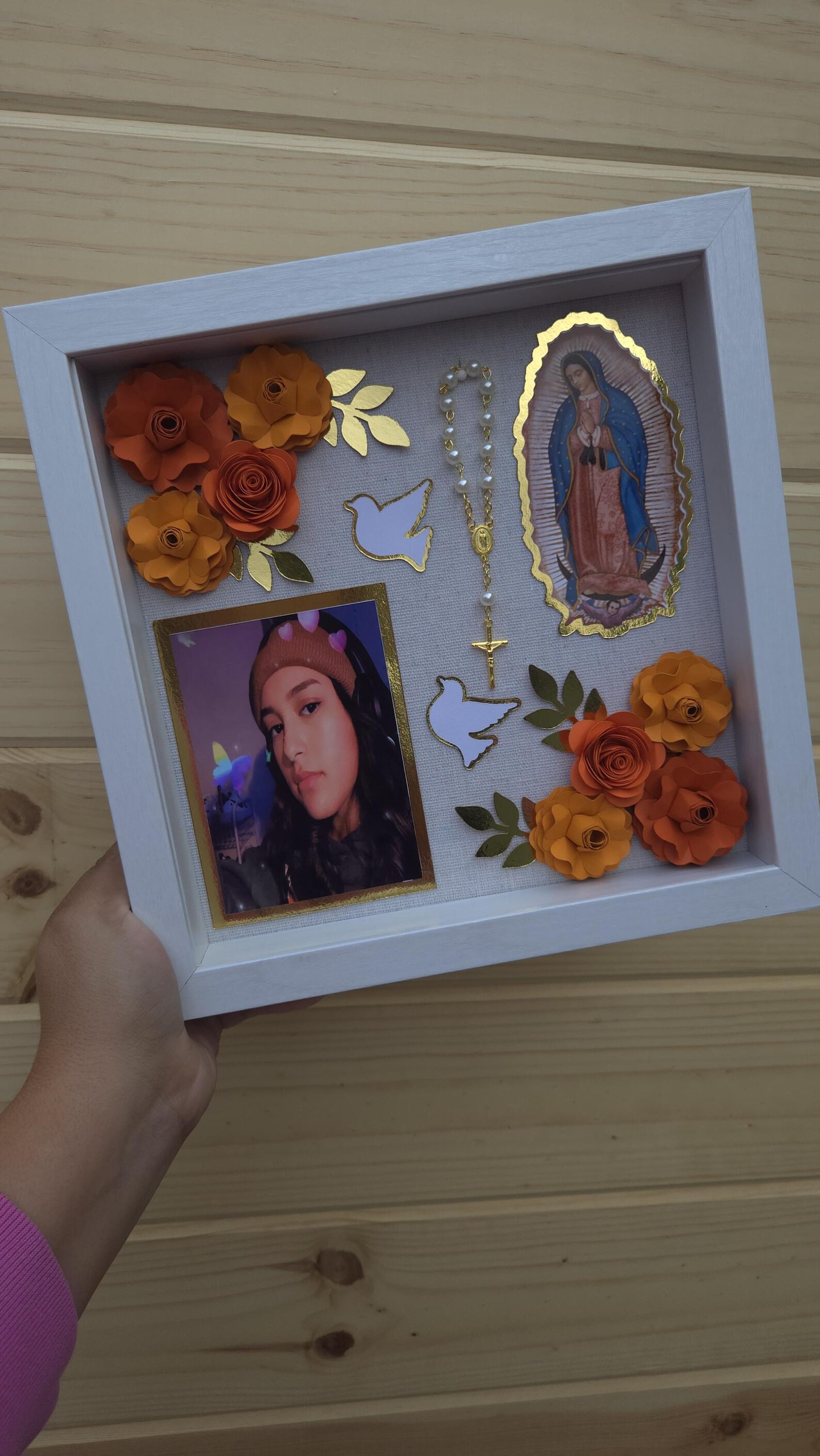 Memorial Shadow Box Memorial Dia De Los Muertos - Etsy