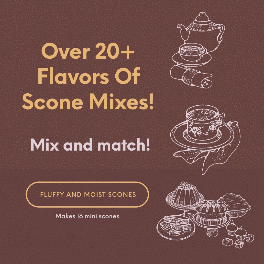 20 Flavors of Scone Mixes Mix and Match - Etsy UK
