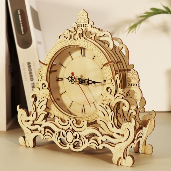 Wooden Clock Kit - Etsy