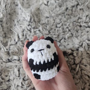 Mini Panda Amigurumi Pattern – Easy Crochet PDF – Kawaii Animal Toy - Etsy