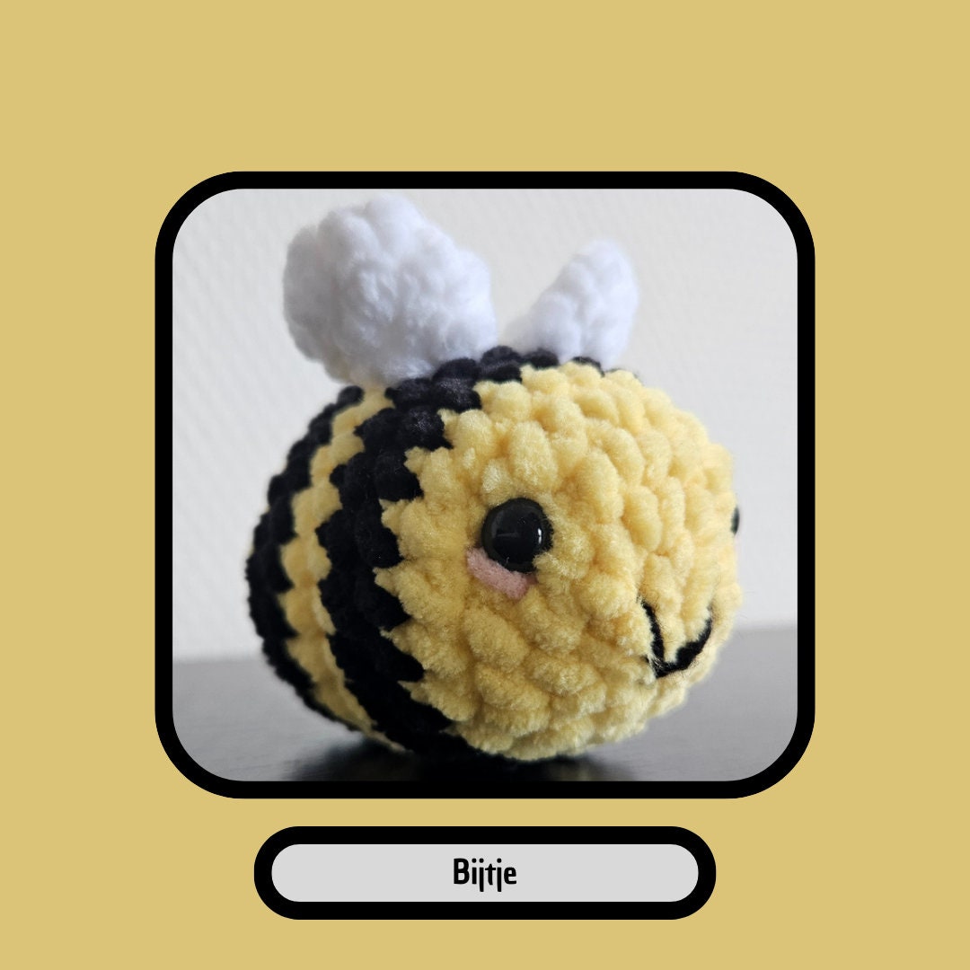 Cute Crochet Bees - Etsy