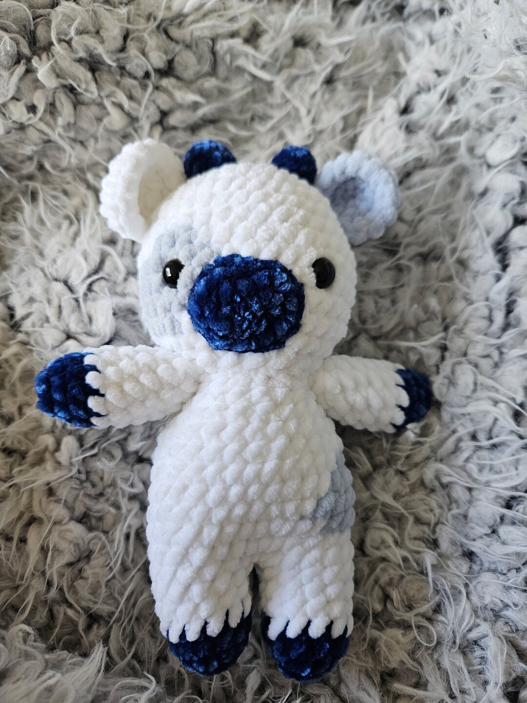 Cute Crochet Cow - Etsy