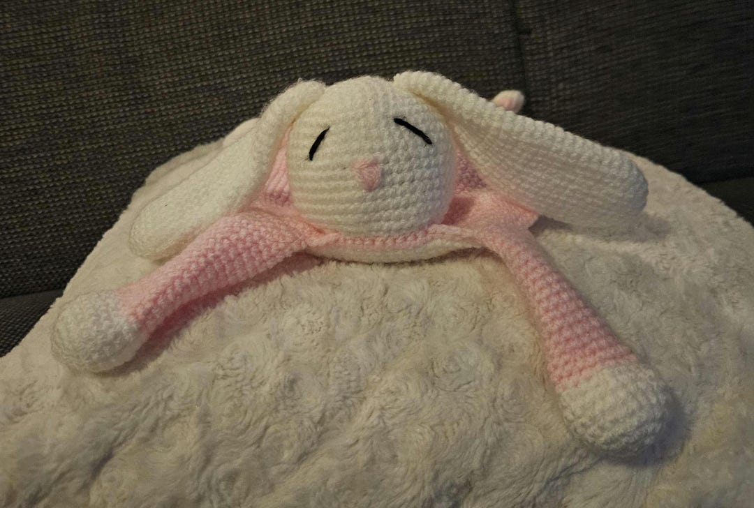 Cute Crocheted Cuddly Toy Rabbit - Etsy