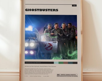 ghostbusters poster 80s