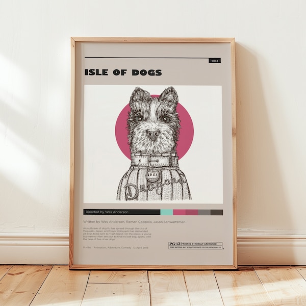 Isle of Dogs Poster - Etsy