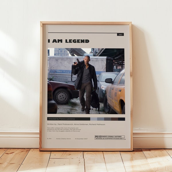 I Am Legend Poster - Etsy