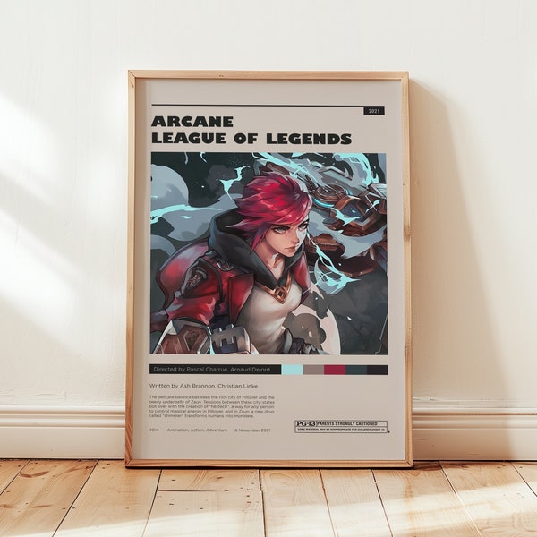 Arcane Netflix Poster - Etsy