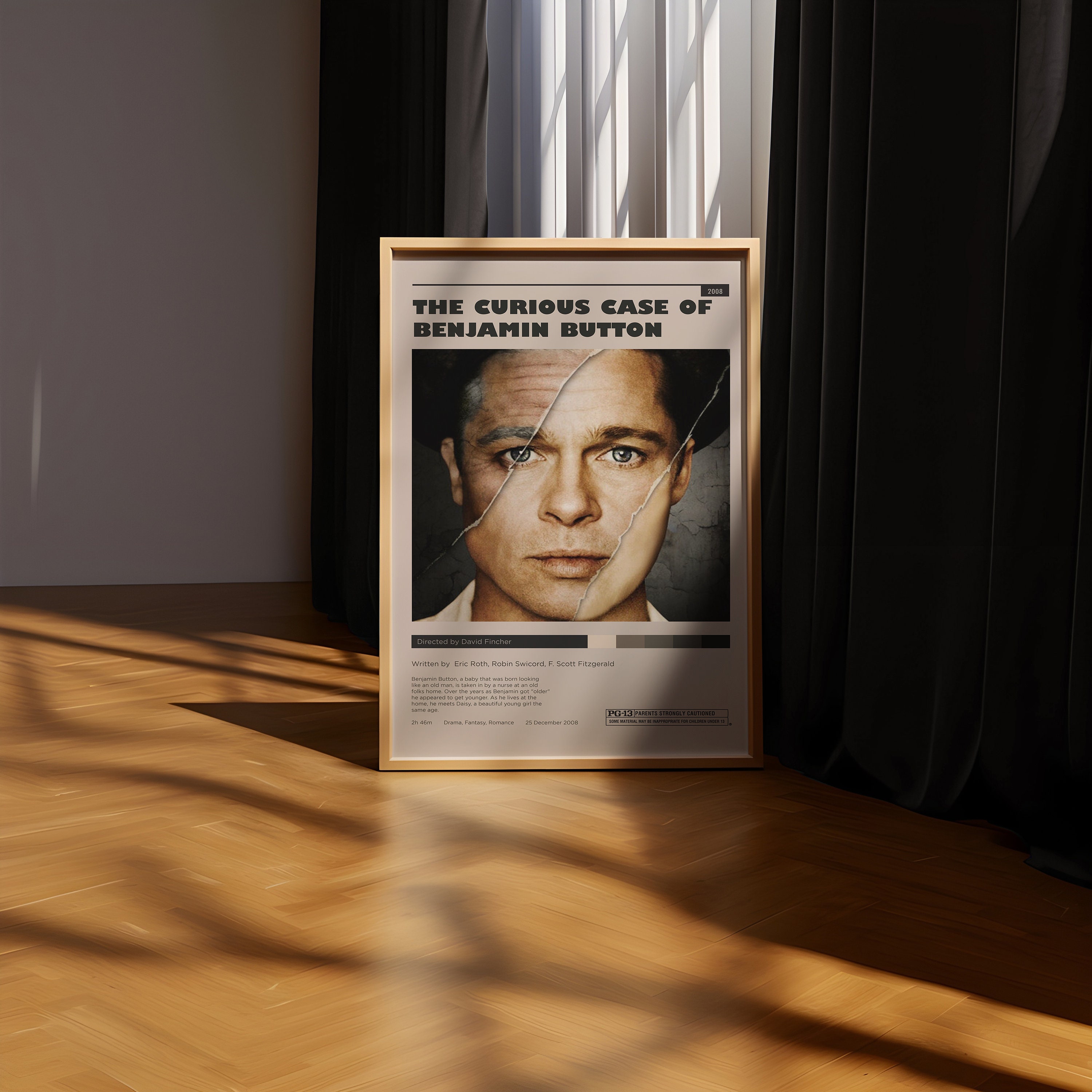 The Curious Case of Benjamin Button Poster, Cate Blanchett Wall Art ...