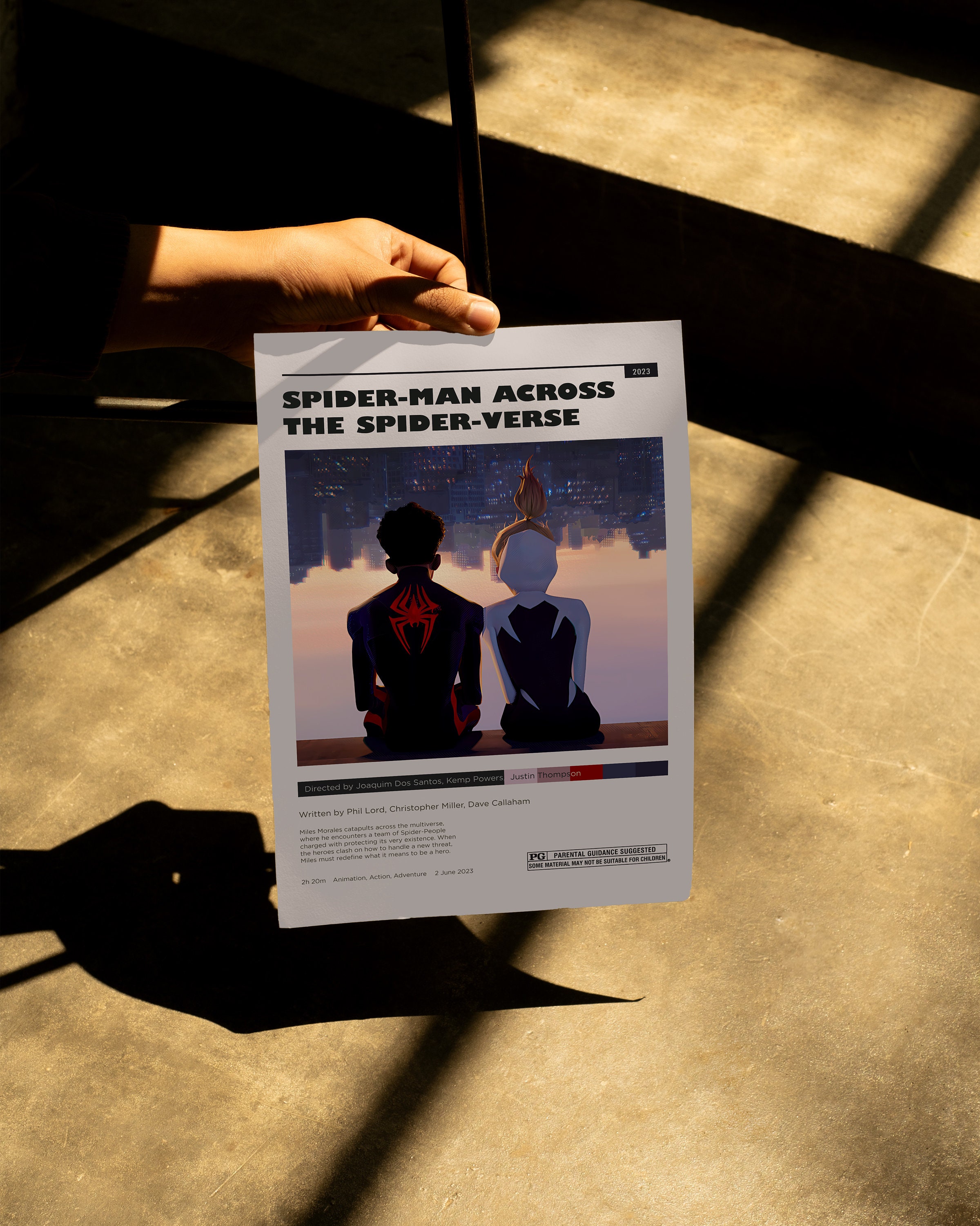Spider-man Poster, Across the Spider-verse Wall Art, Minimalist Wall ...