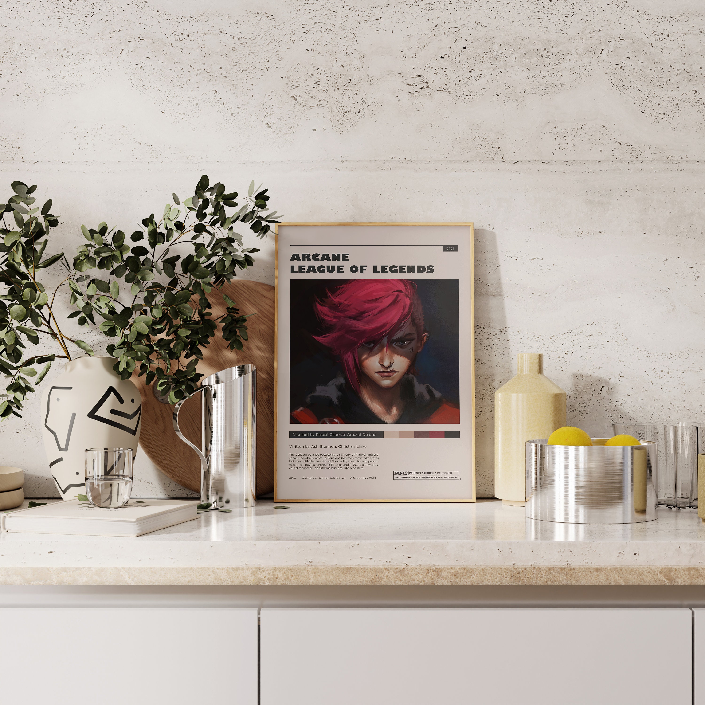 Arcane Poster, Hailee Steinfeld Wall Art, Minimalist Wall Decor, Mid ...