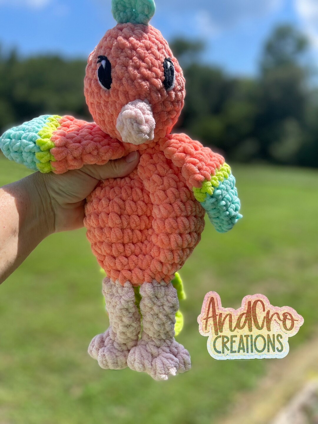Pico Peacock Amigurumi Plush Snuggle Peacock Baby Gift Gift Unique Gift ...